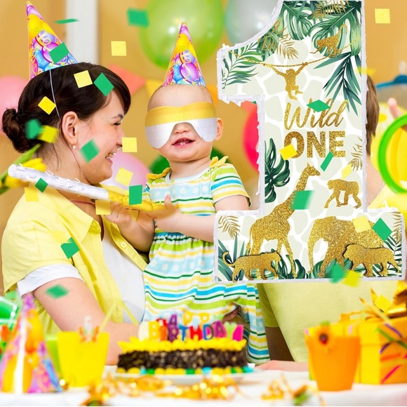 Source Unknown | Party Supplies | Number Piata For Wild One 1st ...